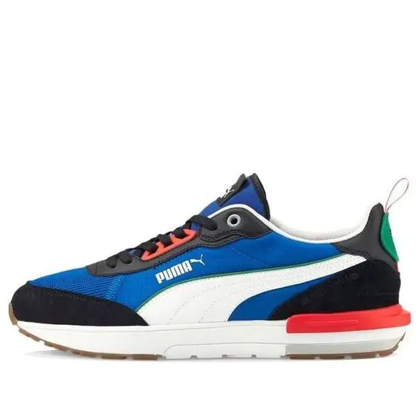 PUMA R22 Sneakers - Blue/red/white