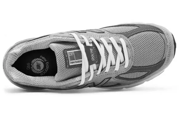 NEW BALANCE 990v4 Made In Usa Sneakers - Gray