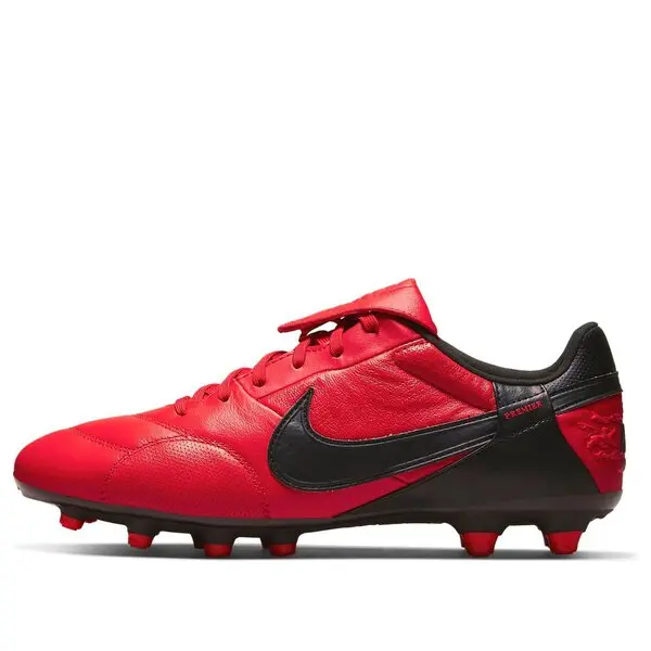 Nike Premier 3 Fg Football Boots - Red/black