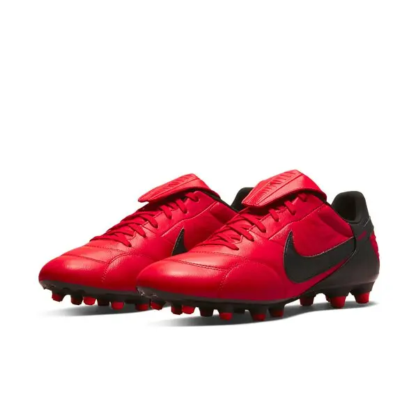 Nike Premier 3 Fg Football Boots - Red/black