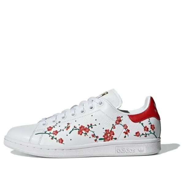 Adidas Stan Smith "floral" Sneakers - White