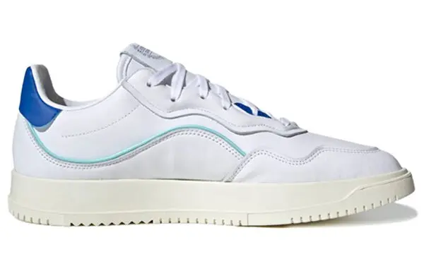 Adidas Sc Premiere "white Blue Zest" Sneakers - White/blue