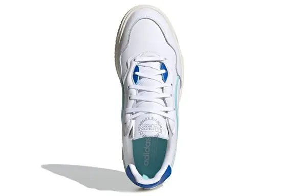 Adidas Sc Premiere "white Blue Zest" Sneakers - White/blue