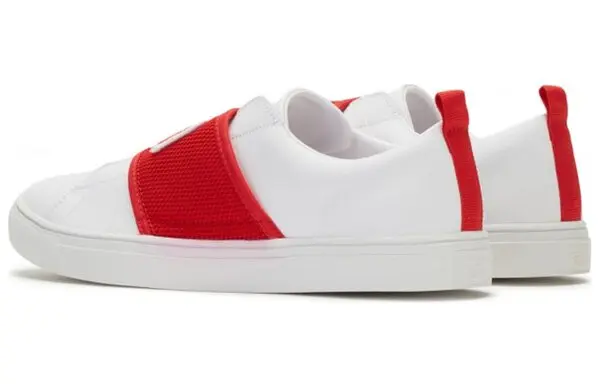 Onitsuka Tiger Lawnship 2.0 Slip-on Sneakers - White Red