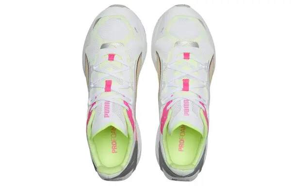 PUMA Ultraride "white Luminous Yellow" Sneakers - White/pink