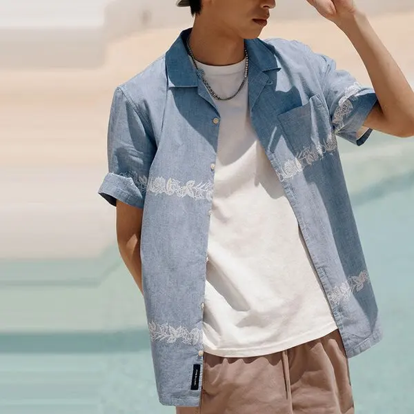 VANS Denim Short Sleeve Shirt