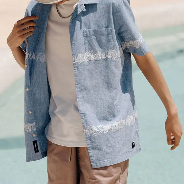 VANS Denim Short Sleeve Shirt