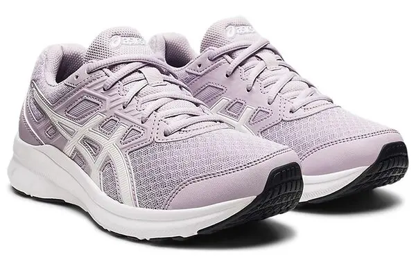 Asics Jolt 3 Wide Athletic Shoes - Purple/white