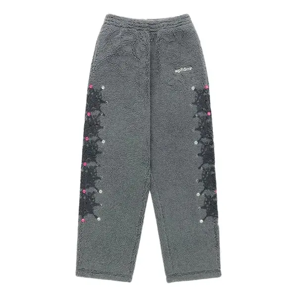 SP5DER Webstone Teddy Fleece Pant - Slate Grey