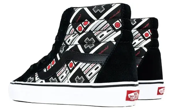 VANS Nintendo X Sk8-hi Reissue 'controller' High Top Sneakers