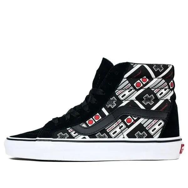 VANS Nintendo X Sk8-hi Reissue 'controller' High Top Sneakers - Black
