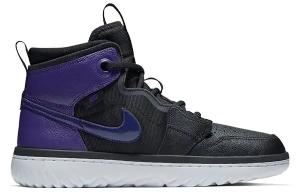JORDAN 1 React High Top Sneakers - Black