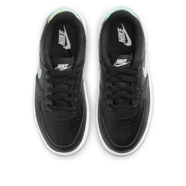 Nike Force 1 Lv8 'digital Swoosh' Sneakers - Black