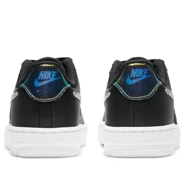 Nike Force 1 Lv8 'digital Swoosh' Sneakers - Black