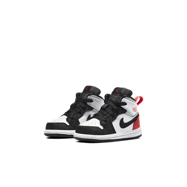 JORDAN Air 1 Mid Se Sneakers - Black/white/red
