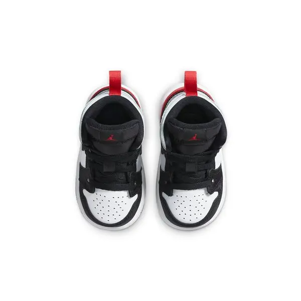 JORDAN Air 1 Mid Se Sneakers - Black/white/red