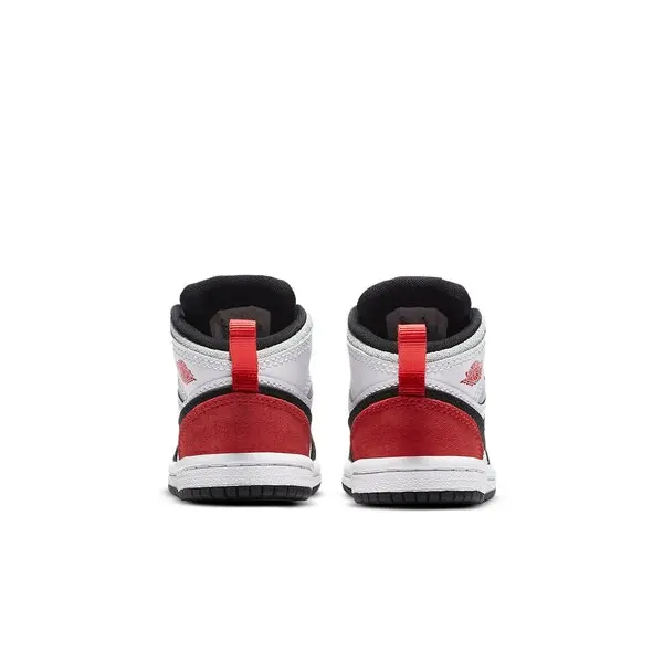 JORDAN Air 1 Mid Se Sneakers - Black/white/red