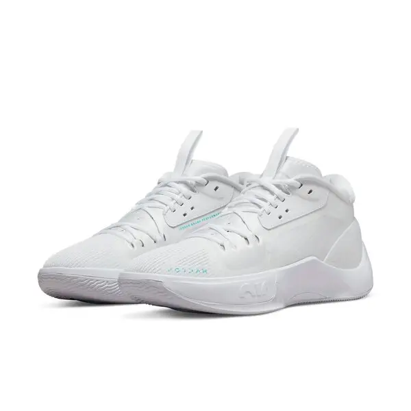 JORDAN Air Zoom Separate Mid Top Sneakers - White