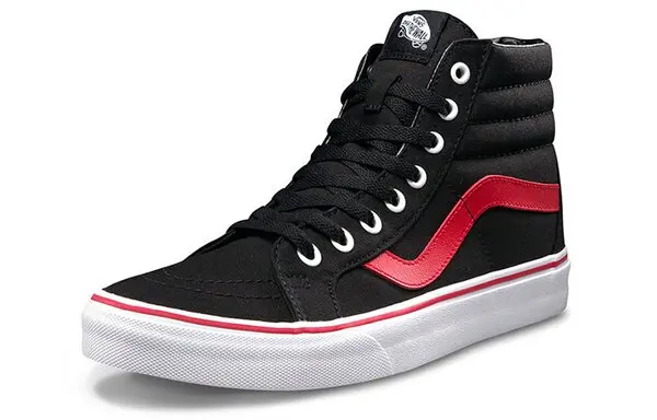 VANS Sk8-hi Reissue High Top Lace-up Sneakers - Black