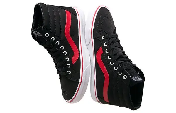 VANS Sk8-hi Reissue High Top Lace-up Sneakers - Black