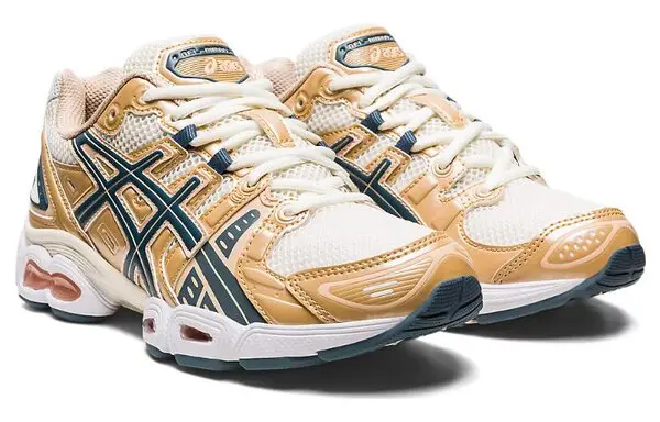 Asics Gel-nimbus 9 "cream Ironclad" Sneakers - Cream/ironclad