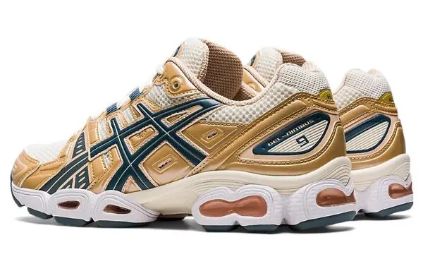 Asics Gel-nimbus 9 "cream Ironclad" Sneakers - Cream/ironclad