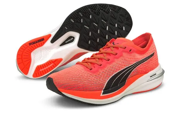 PUMA Deviate Nitro 'lava Blast' Running Shoes - Orange