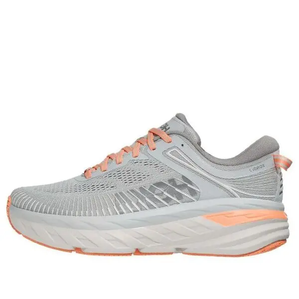 Hoka One One Bondi 7 Sneakers - Blue/orange