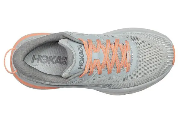 Hoka One One Bondi 7 Sneakers - Blue/orange
