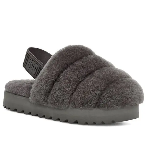 UGG Super Fluff Slipper - Grey