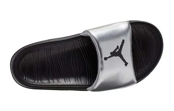 JORDAN Break Slide Metallic Black