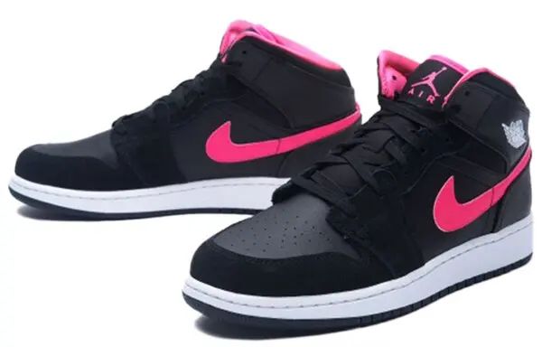 JORDAN 1 Retro Mid 'hyper Pink