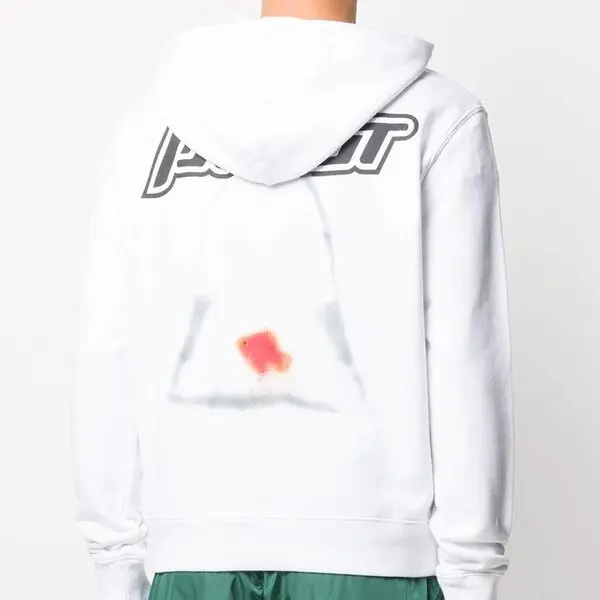 Off-White Fw20 Plastic Fish Logo Hoodie