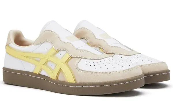 Onitsuka Tiger Gsm Sneakers - White/beige/yellow