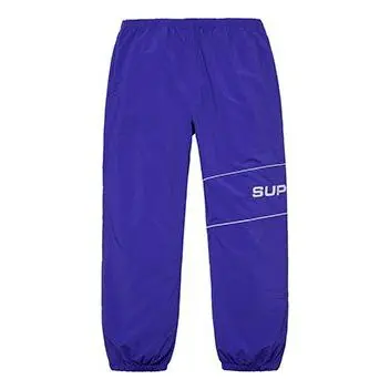 Supreme Ss19 Nylon Ripstop Pant Waterproof Casual Pants - Blue