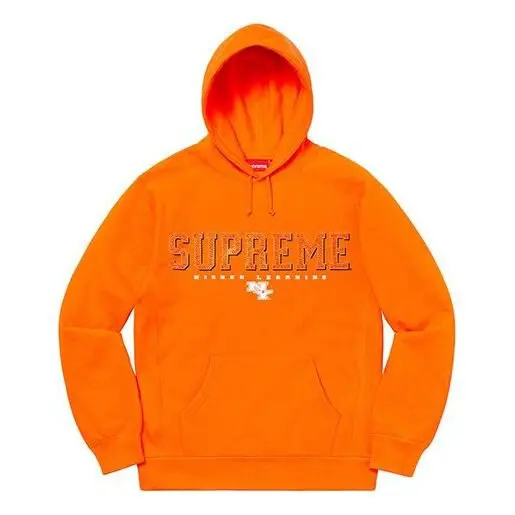 Supreme Ss20 Gems Hooded Sweatshirt - Orange
