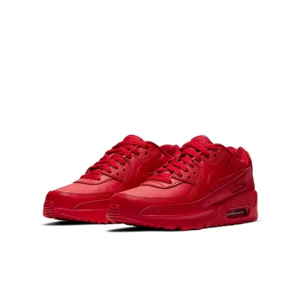 Nike Max 90 Leather Sneakers - Red