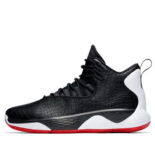 JORDAN Air Super.fly Mvp "bred" High Top Sneakers - Black/white/red