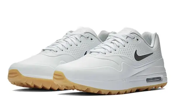 Nike Max 1 Golf Sneakers - White/brown