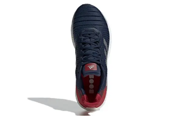 Adidas Solar Glide 19 Athletic Sneakers - Blue/red