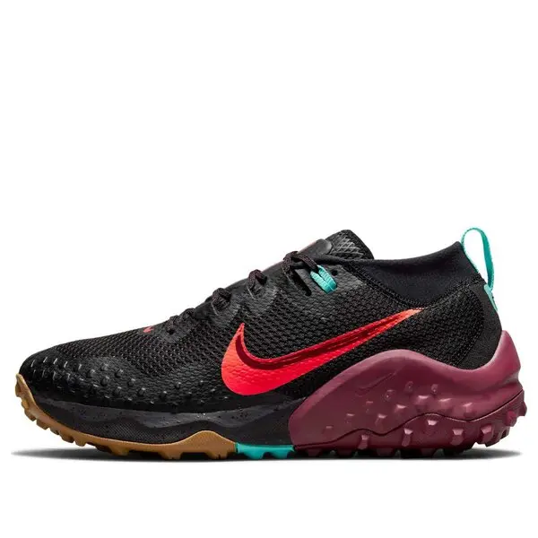 Nike Wildhorse 7 Athletic Sneakers - Black/red