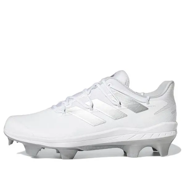 Adidas Adizero Afterburner 8 Pro Tpu Cleats 'white Silver - White/silver/grey