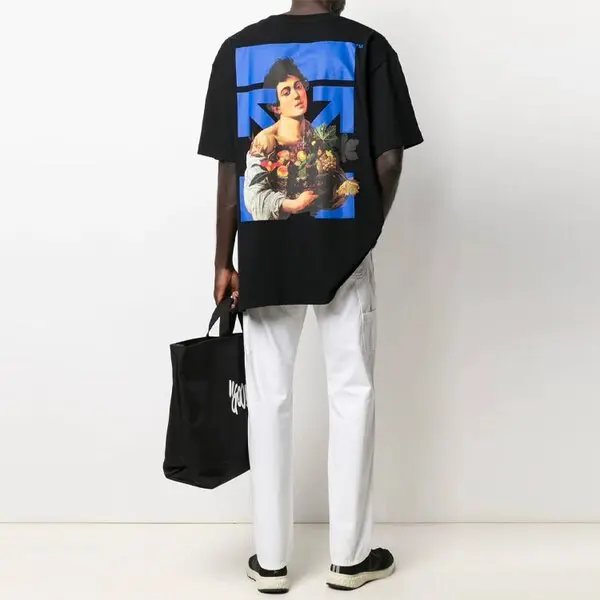 Off-White Printed Graphic T-shirt - Black