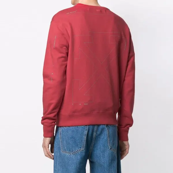 Off-White Arrow Pattern Pullover