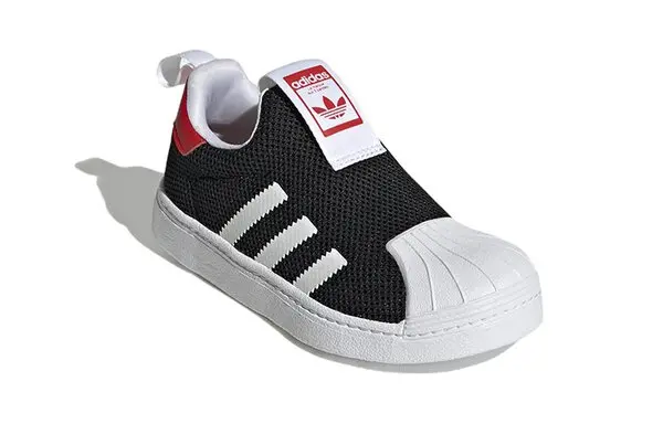 Adidas Superstar 360 Slip-on Sneakers - Black/red