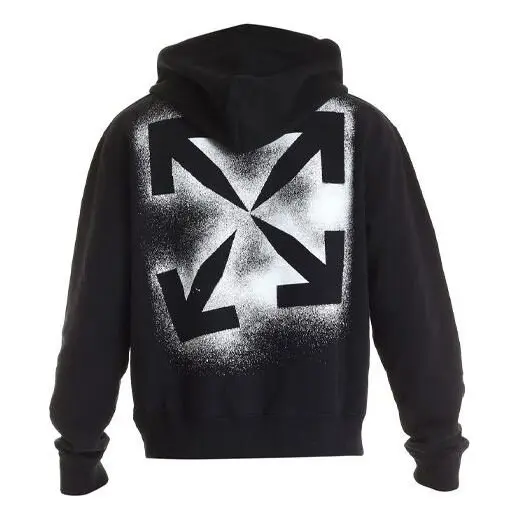 Off-White Fw20 Back Arrows Sketch Logo Hoodie - Black