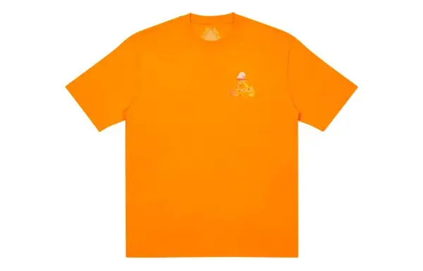 PALACE Printing T-shirt - Orange