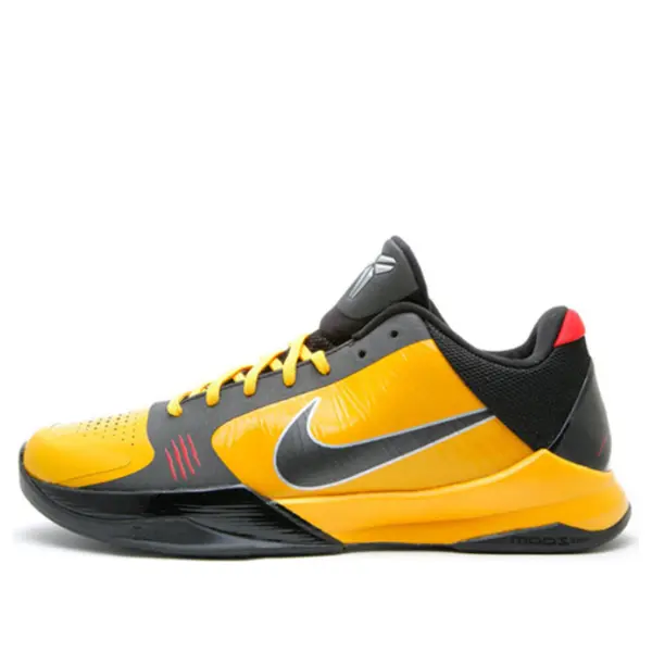 Nike Zoom Kobe 5 'bruce Lee' Low Top Athletic Sneakers - Black/red