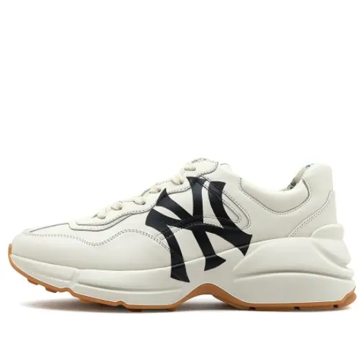 Gucci Rhyton Leather Sneaker 'ny Yankees