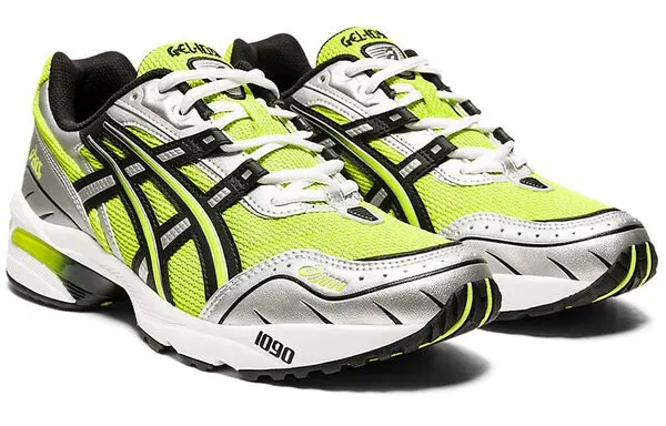 Asics Gel-1090 Athletic Sneakers - Grey/yellow